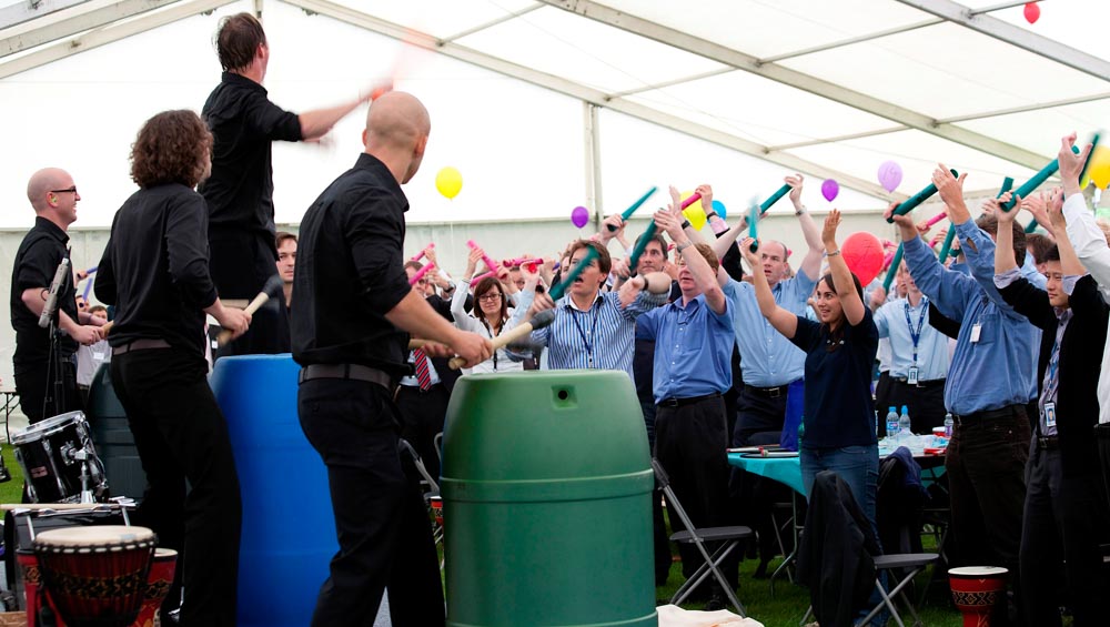 TALKING DRUMS - Introduction to conference team building activities