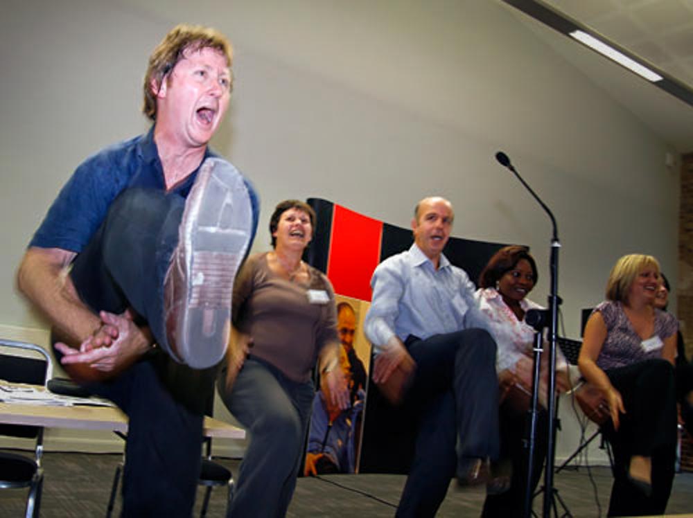 TALKING DRUMS - Singing activities for conferences and events